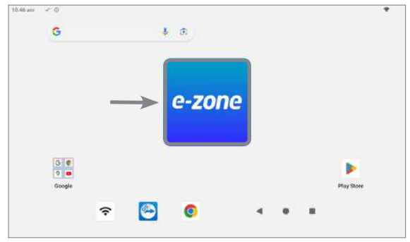 How to set up the e-zone system on your device